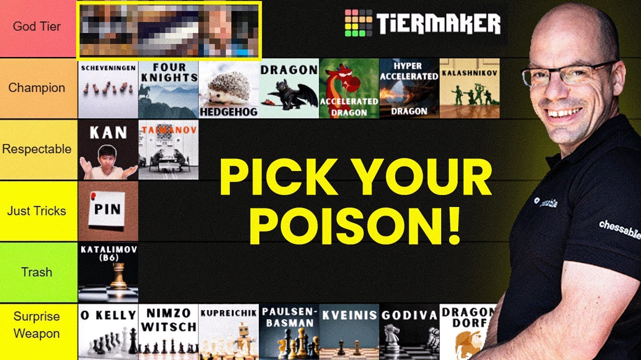 The Ultimate Guide to the Sicilian Defence: Tier List Edition! - YouTube
