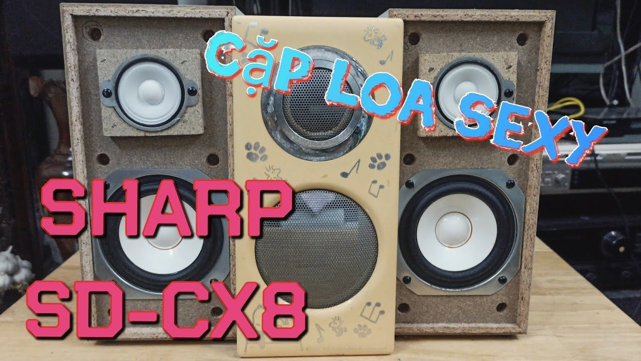 Cặp Loa Sharp..Trần Truồng ( Giá 380k) - YouTube