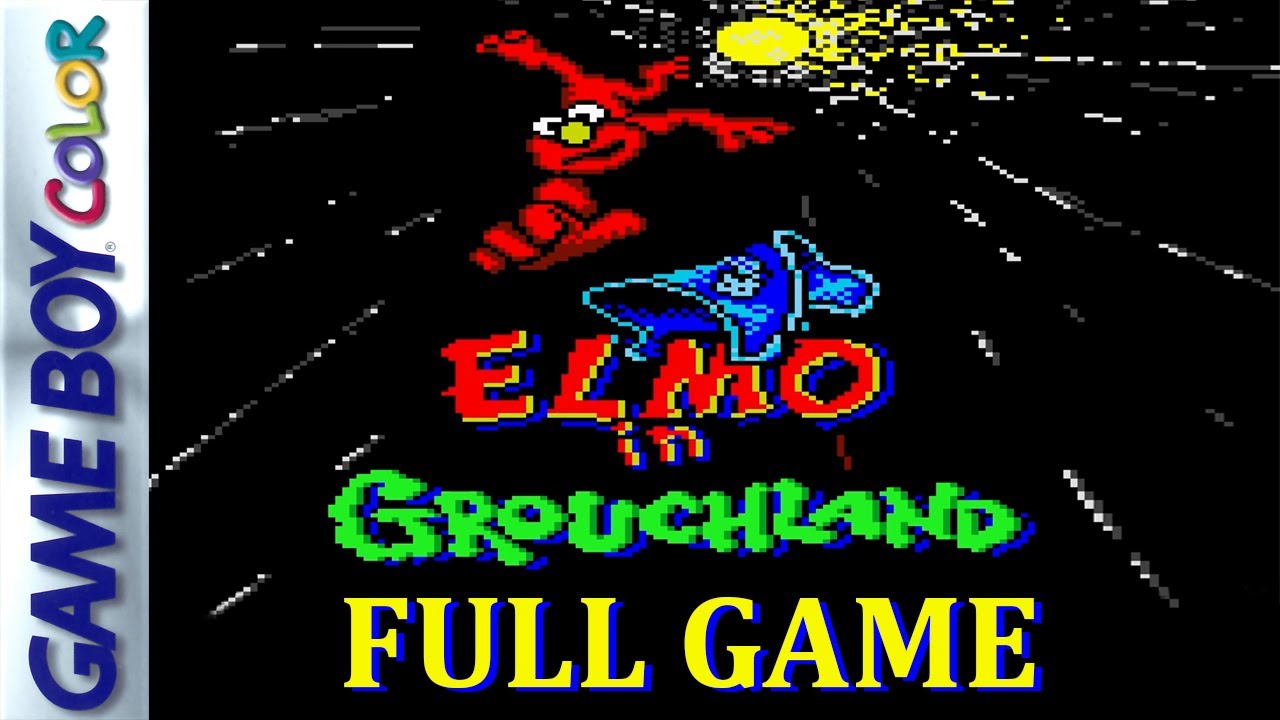 Sesame Street: Elmo in Grouchland (Game Boy Color) - Full Game 1080p60 ...