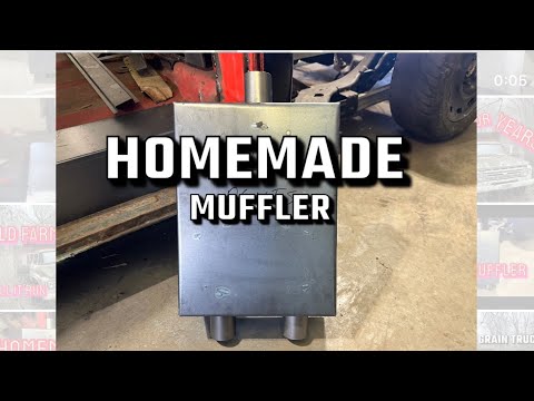 Make your own muffler - YouTube