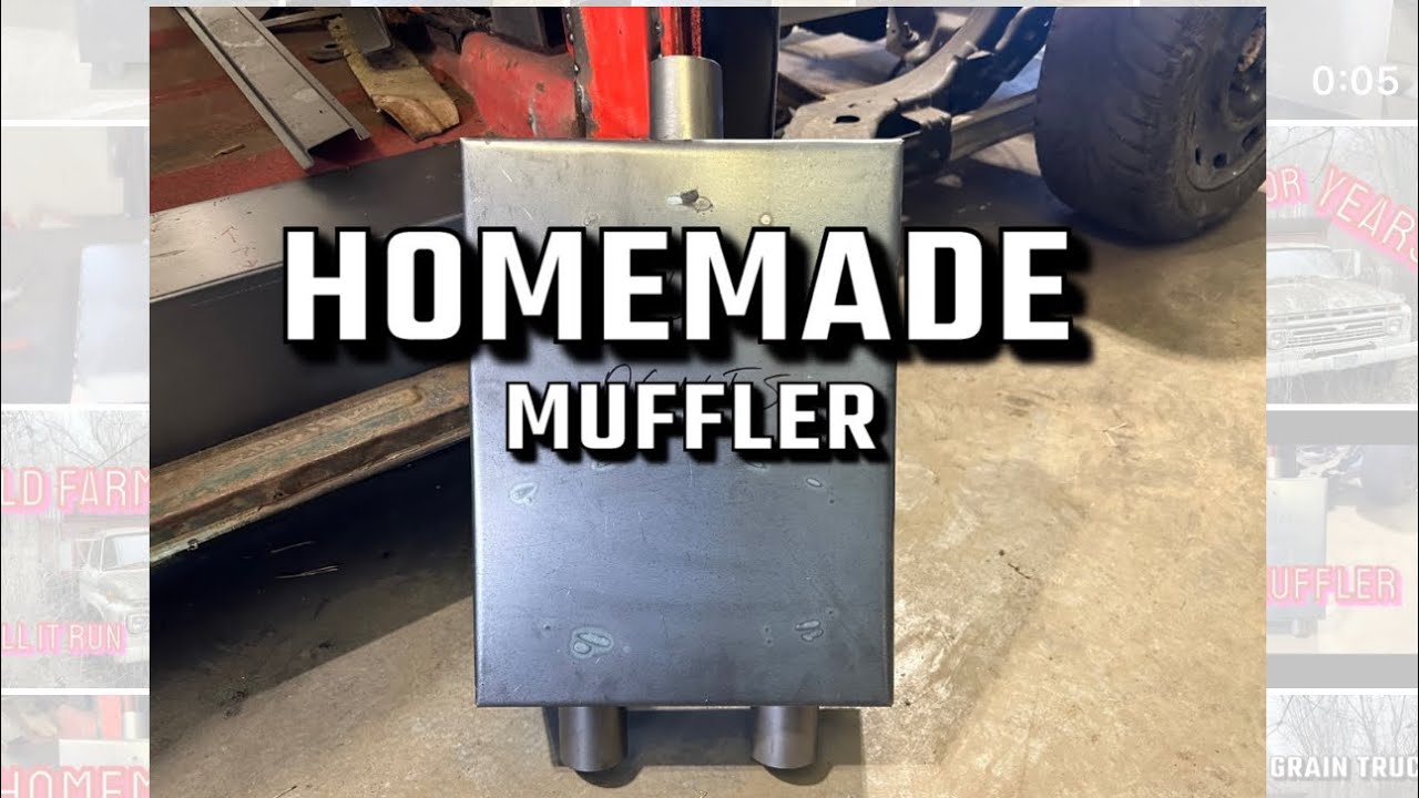 Make your own muffler - YouTube
