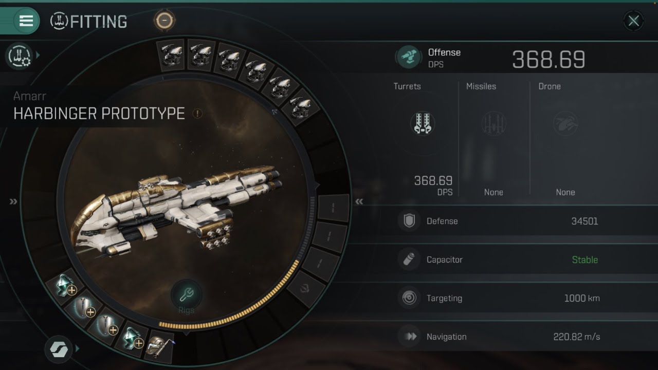 Eve echoes #harbinger prototype - YouTube