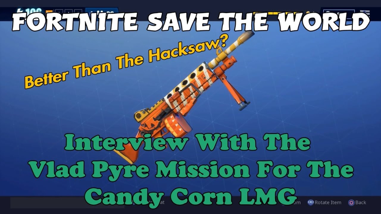 60a) Fortnite Save The World Interview With The Vlad Pyre Mission For ...