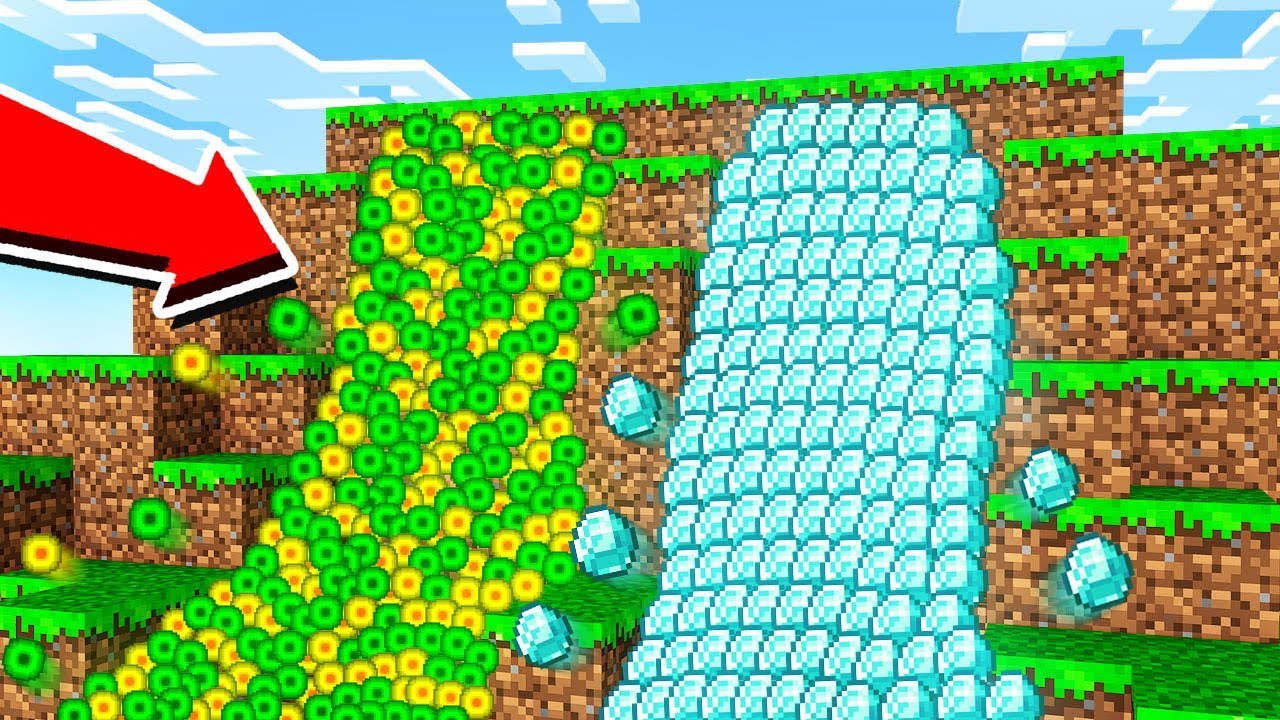 Minecraft NOOB vs PRO: CHOOSE WRONG WATERFALL XP VS DIAMOND IN VILLAGE ...