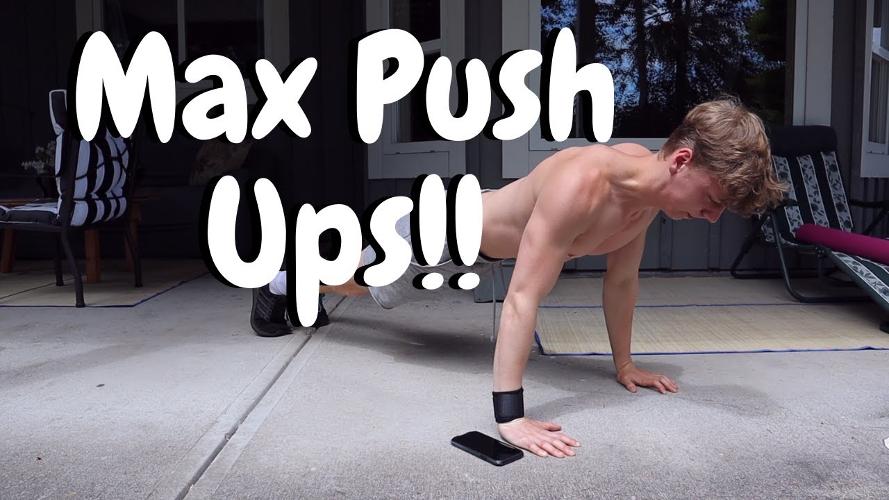 Testing My Max Push Ups (50+ reps) - YouTube