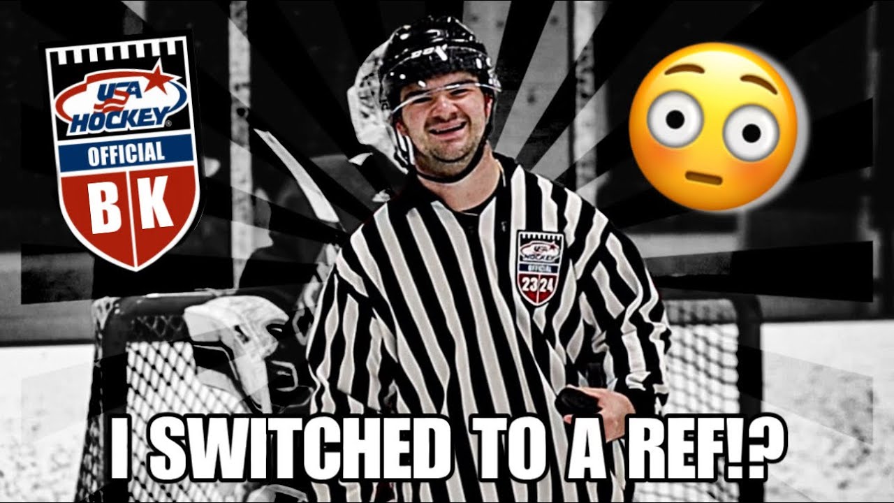 MY VERY FIRST TIME AS A HOCKEY REFEREE… **BAD CALLS** - YouTube