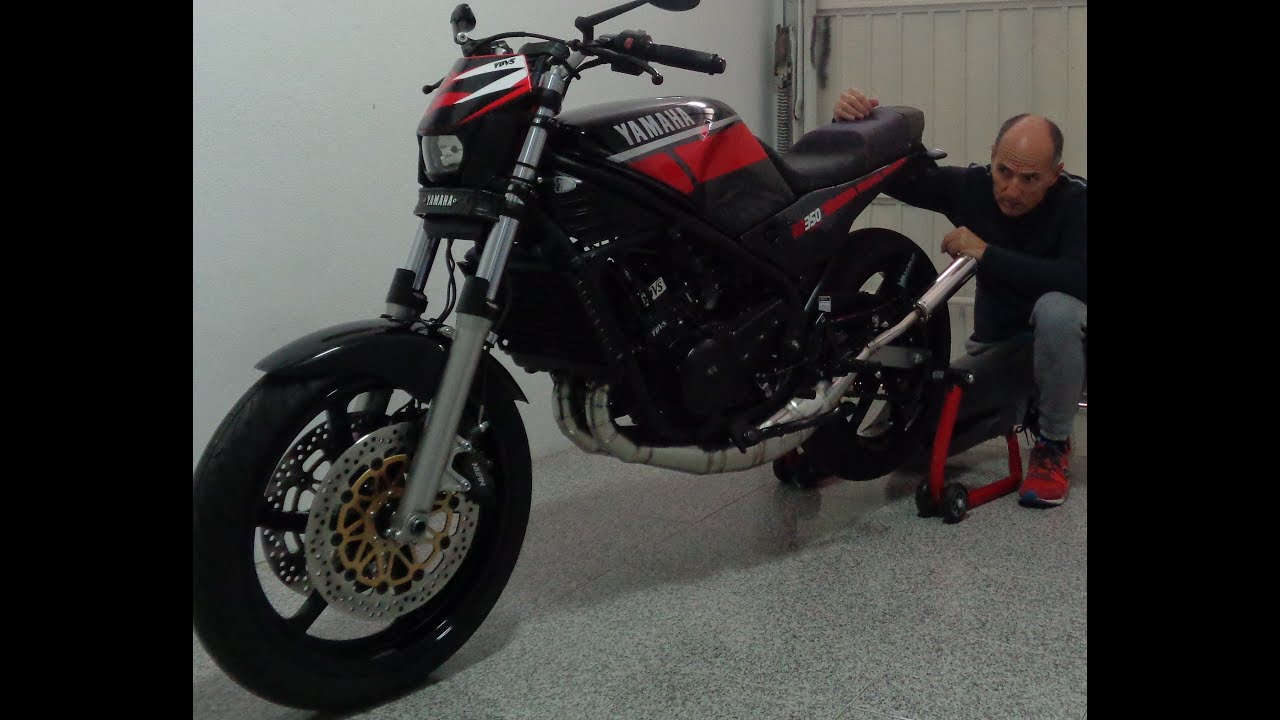 YAMAHA RD 350 LC YPVS 1988 Custom | PRC 80s - YouTube