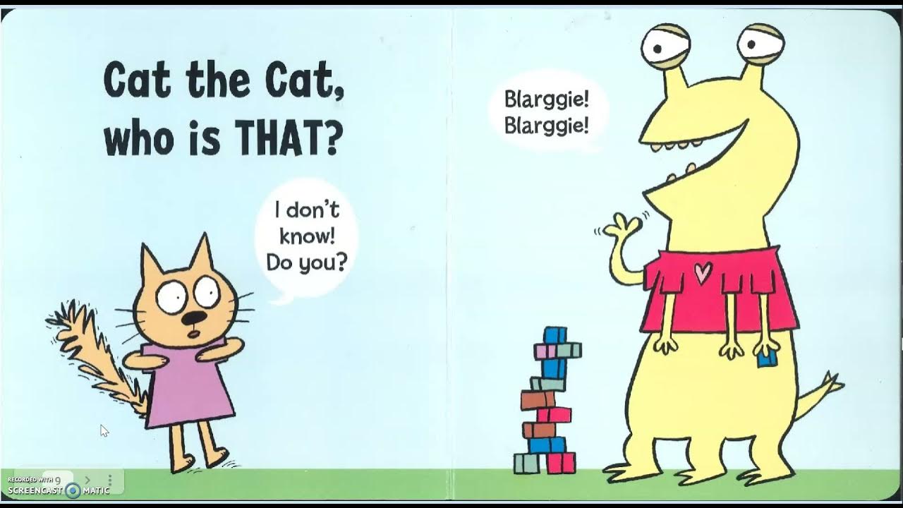 Who is that CAT the CAT by Mo Willems a funny kids book read aloud ...