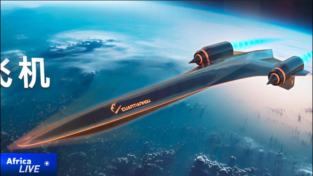 Chinese company unveils prototype design for supersonic plane - YouTube