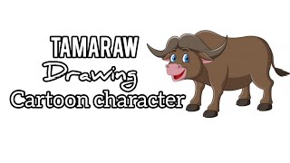 Tamaraw Drawing