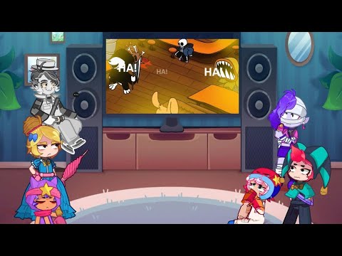 Brawl Stars (Star Park characters ) Reacts to Delta vs insanity part 1 ...