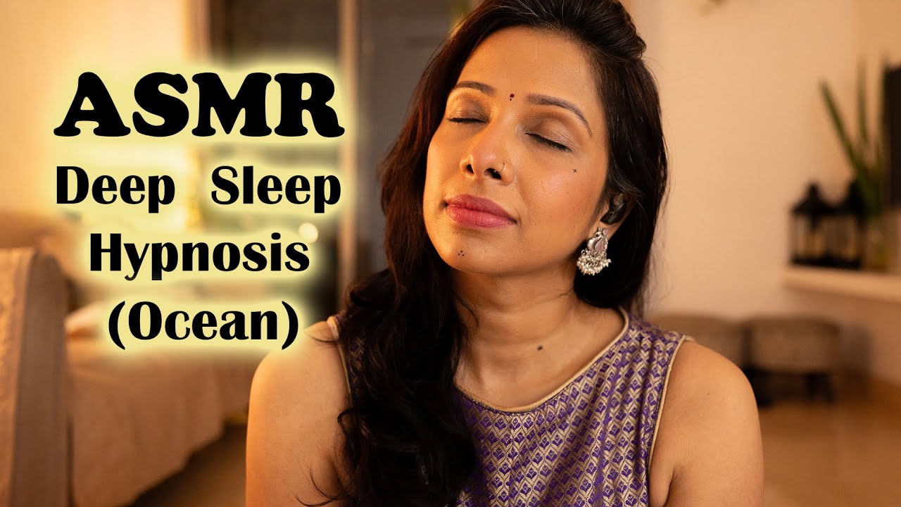 ASMR| (Ocean) Deep Sleep Hypnosis with Guided Meditation - YouTube