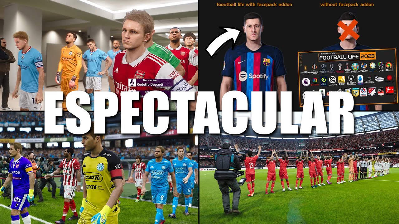 ACTUALIZAN ESTE NUEVO PROYECTO Y TIENE MÁS CONTENIDO QUE eFOOTBALL Y ...