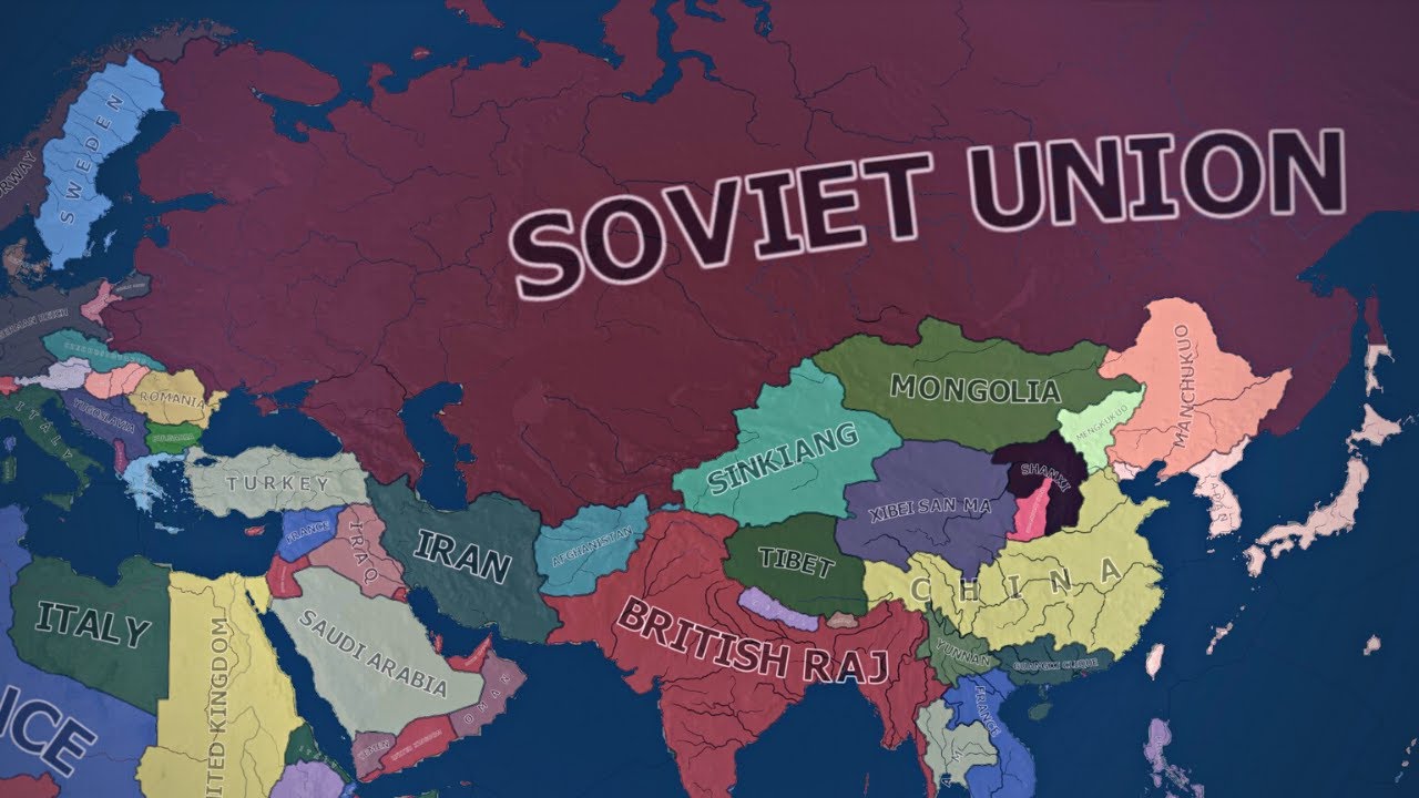 What if the Russian Empire existed in 1936 - HOI4 Timelapse - YouTube