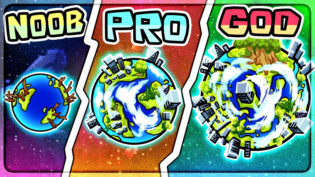 I Became A GOD And EVOLVED Earth in Planet Evolution - YouTube