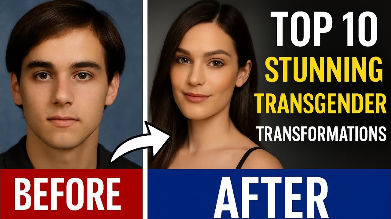 Top 10 Stunning Transgender Transformations That Shocked the World ...
