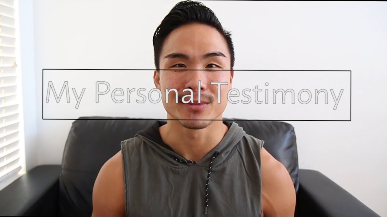 My Personal Testimony - YouTube