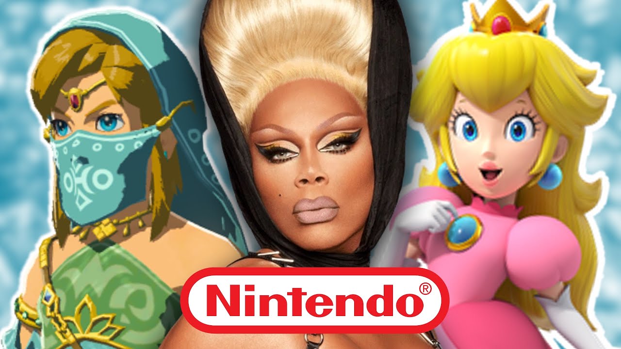 i put Nintendo characters in an RPDR simulator - YouTube