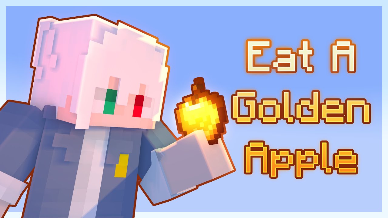 Eat A Golden Apple (Very Short Animation) | Mine-Imator - YouTube