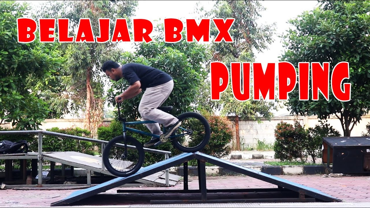BELAJAR TRIK BMX - HOW TO BMX PUMPING - YouTube