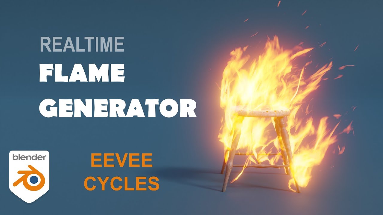 Flame Font Generator