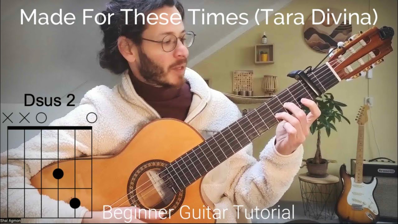 Made For These Times (Tara Divina) | Beginner Guitar Tutorial | Pull Off Guitar | Easy ...