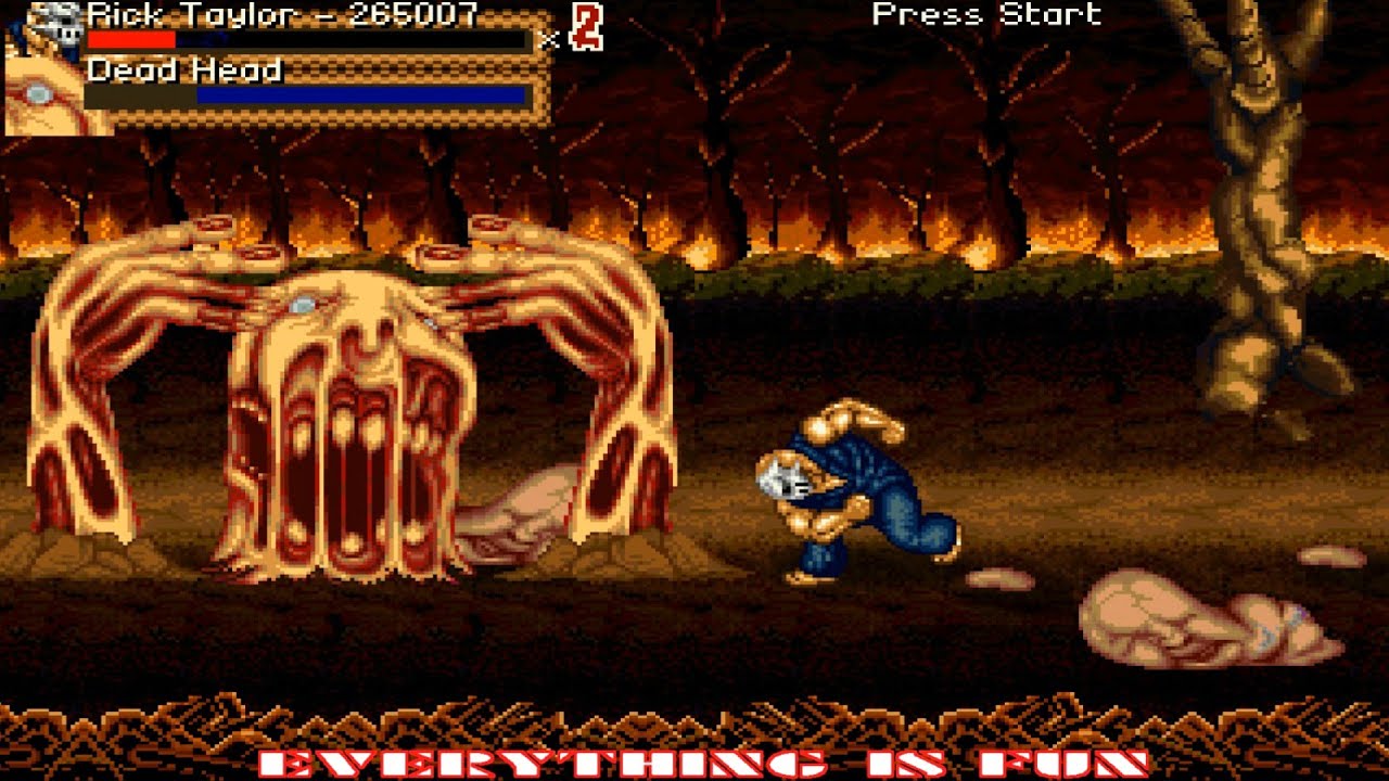 OpenBOR Game Splatterhouse 2 Journey Through Hell - Free Game Download ...