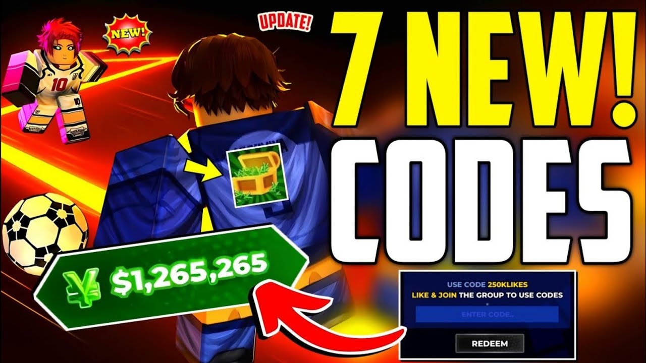 ⚠️NEW⚡UPDATE⚠️ALL WORKING CODES FOR BLUE LOCK RIVALS IN 2025! ROBLOX ...