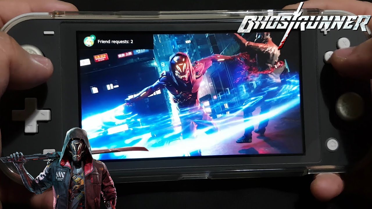 Ghostrunner on Nintendo Switch Lite - YouTube