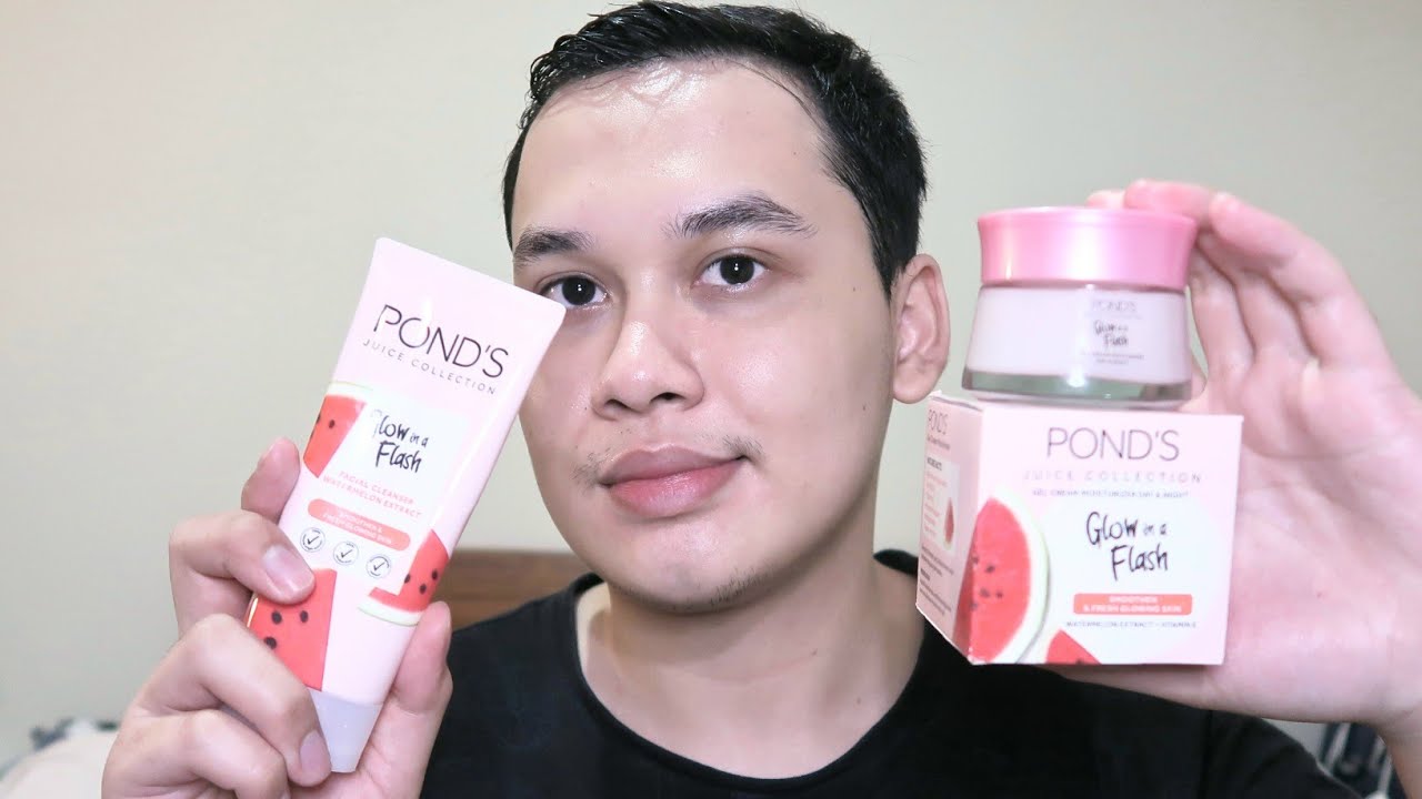POND'S JUICE COLLECTION Glow in a Flash WATERMELON EXTRACT + VITAMIN E ...