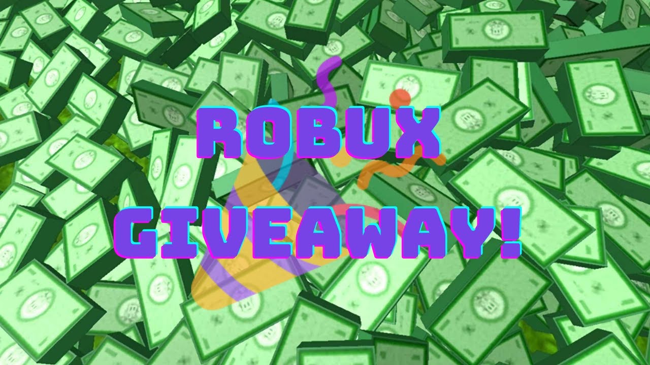 *FREE* ROBUX Giveaway!! Legit!!! [Description] | Roblox - YouTube
