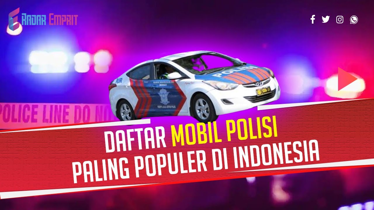 Daftar Mobil Polisi yang Paling Populer di Indonesia - YouTube