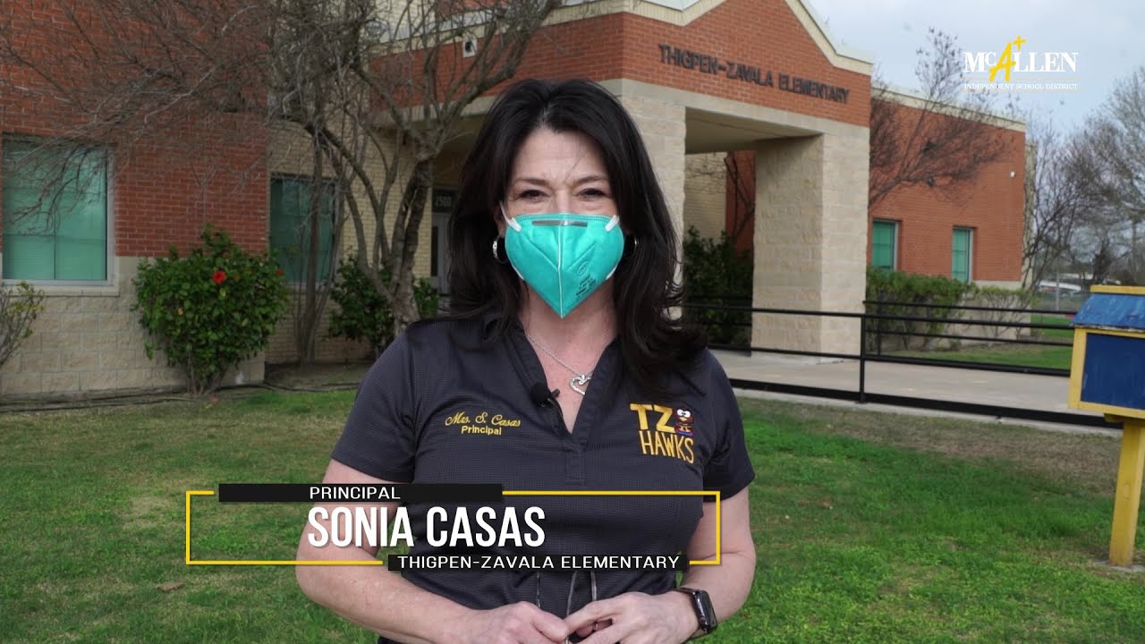 Sonia Casas / Principal - Thigpen-Zavala Elementary | McAllen ISD - YouTube