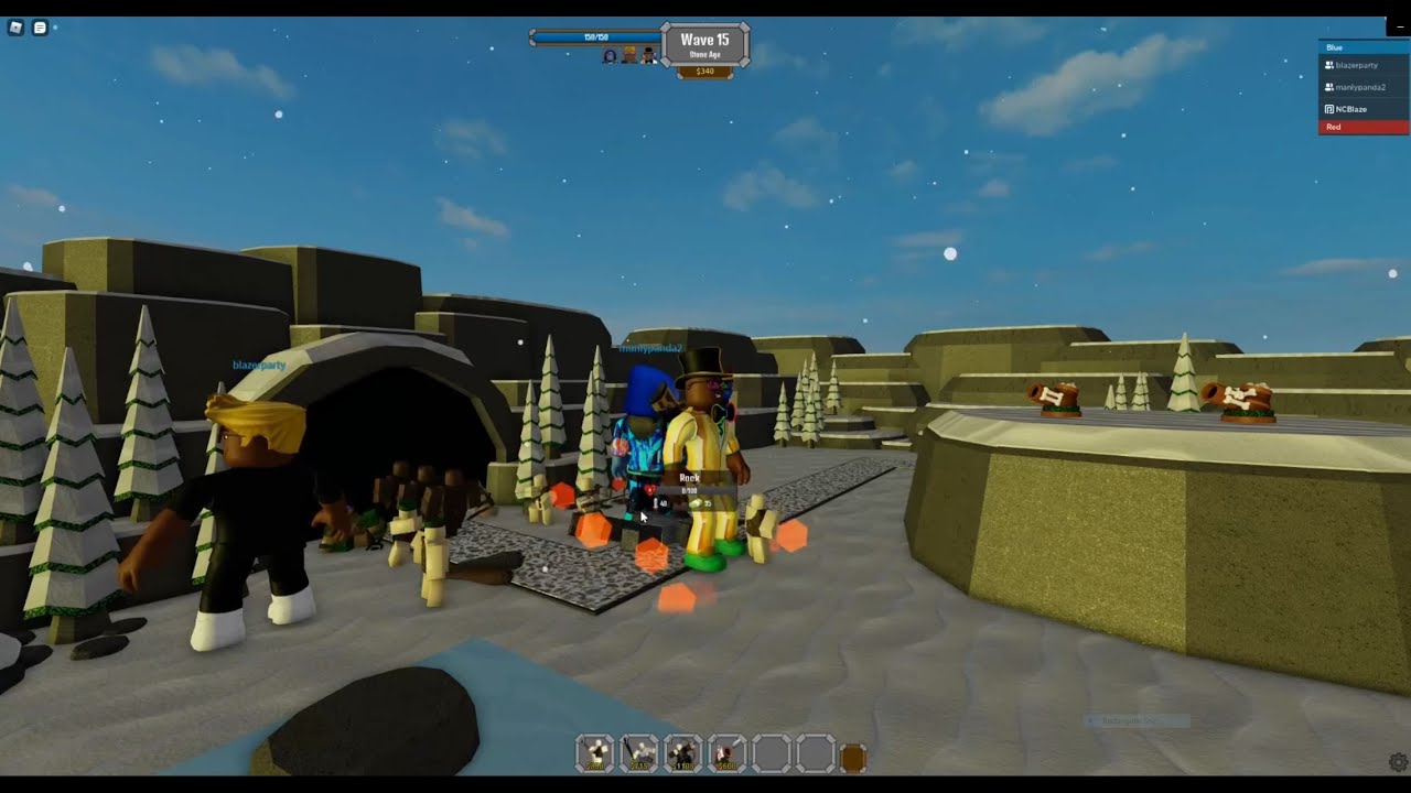 Trying to beat three modes, Normal, Hard, and Impossible on Roblox ...