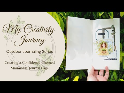 Outdoor Journaling Series - Making a Confidence-Themed Journal Page ...