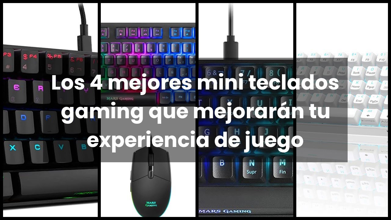 Mini teclado gaming: Los 4 mejores mini teclados gaming que mejorarán ...
