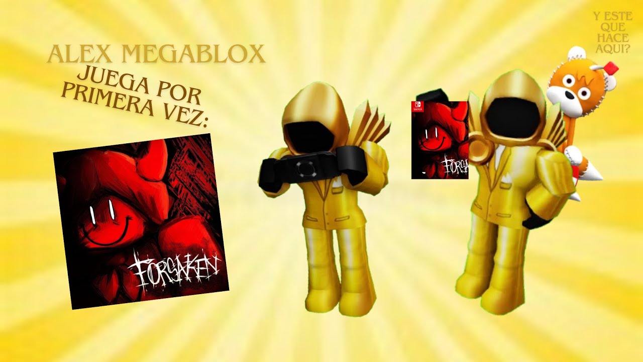 ALEX MEGABLOX EN DIRECTO: Jugando por primera vez: Forsaken #roblox ...
