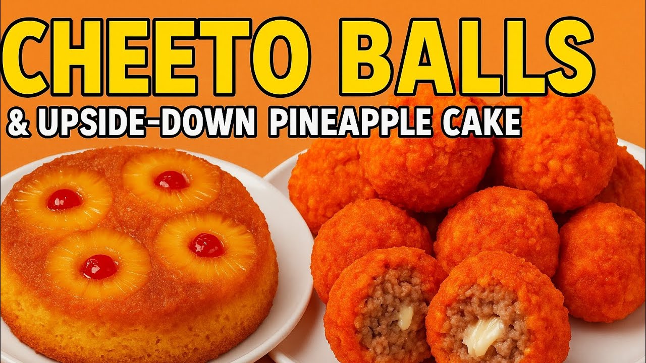Cheeto Balls & Pineapple Cake Feast! | Thanksgiving Cooking EP.1 - YouTube
