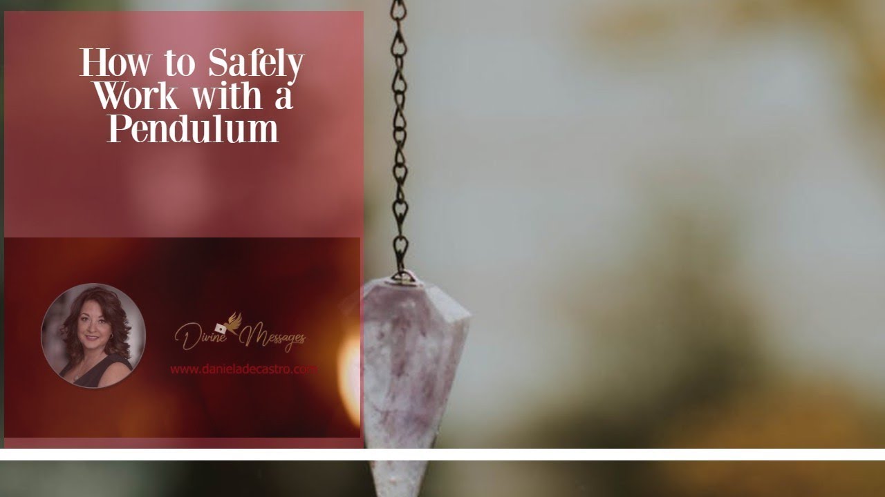 How to Safely Work with a Pendulum - YouTube