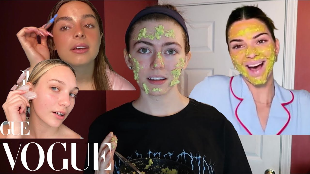 I Tried Following Vogue Makeup Tutorials (Addison Rae, Maddie Ziegler ...