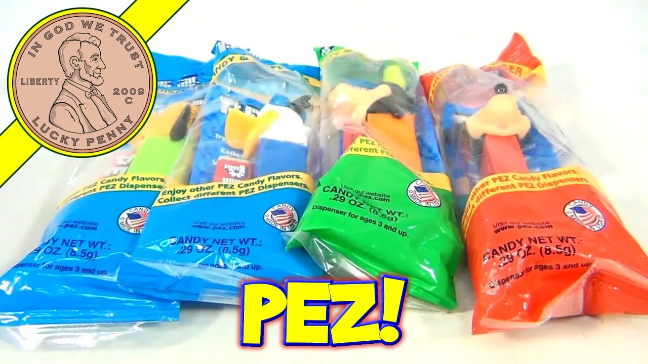PEZ Collection Video 13 of 18: Disney Dispensers Lot - Pluto, Goofy ...