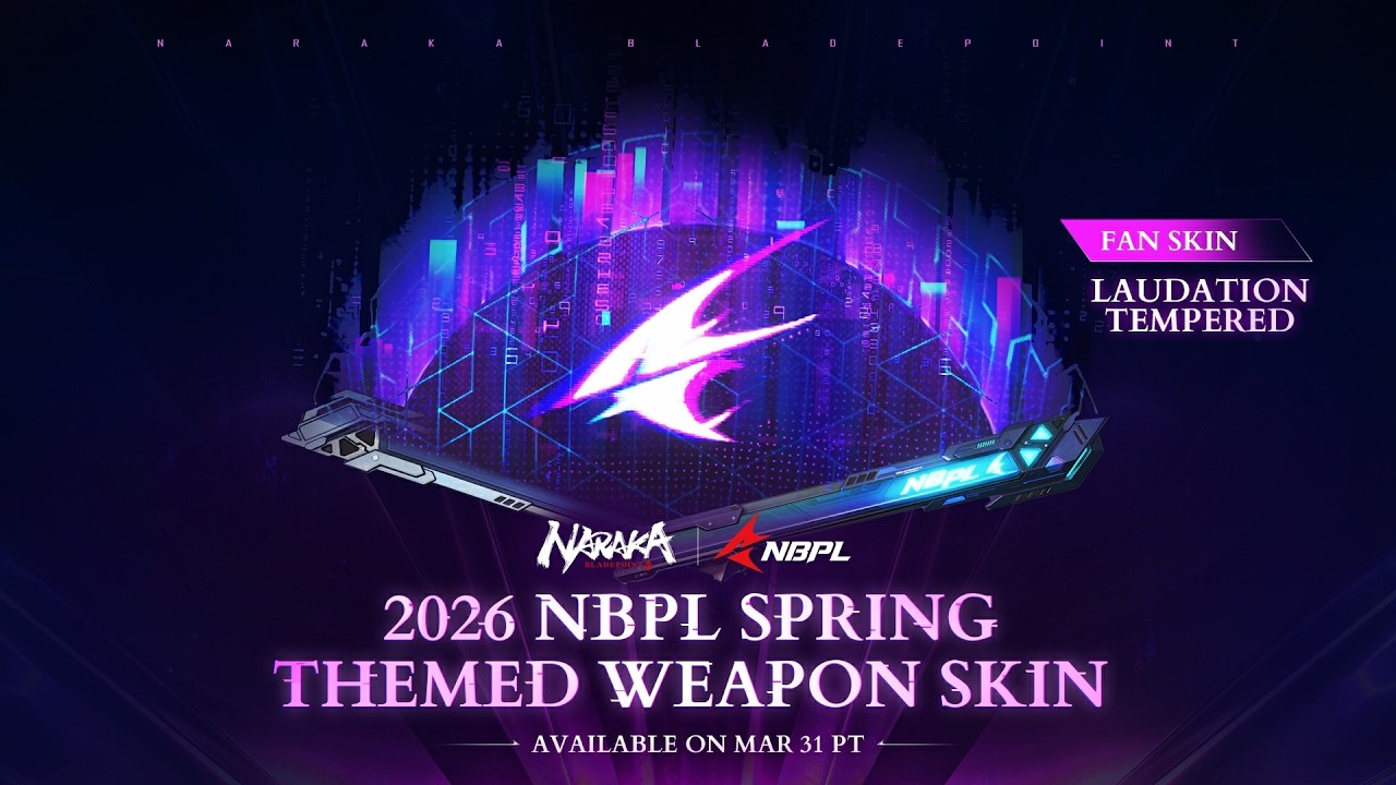 2026 NBPL SPRING THEMED WEAPON SKIN | NARAKA: BLADEPOINT - YouTube