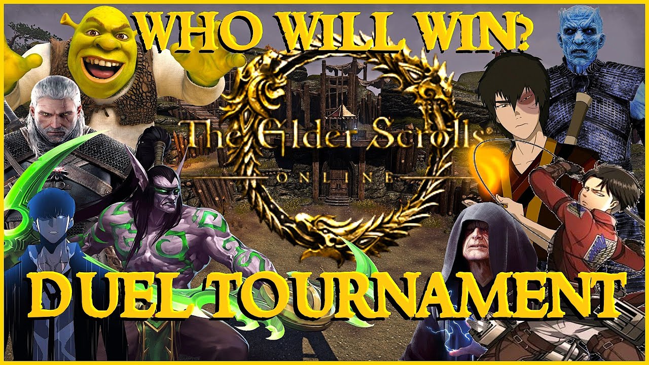 ESO PVP TOURNAMENT LIKE YOU'VE NEVER SEEN BEFORE! Fantasy Characters RP ...