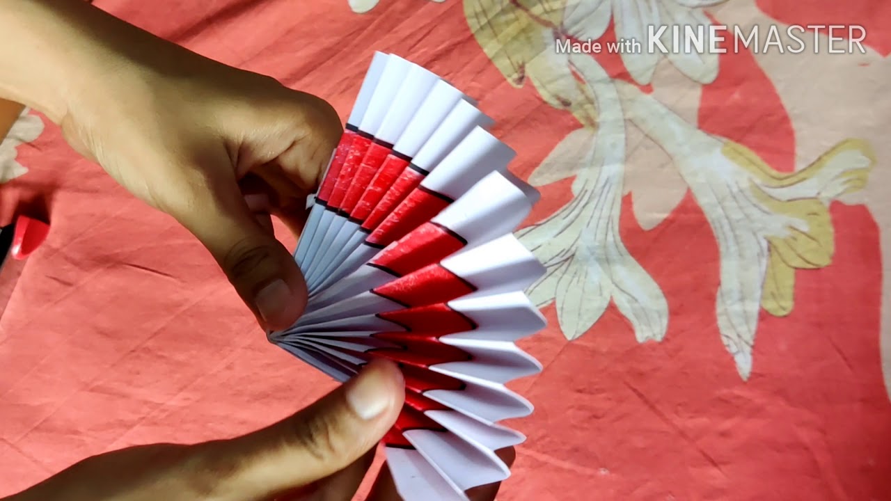 Hand made party decoration ideas / DIY / Paper Disc/ Decorate your wall ...