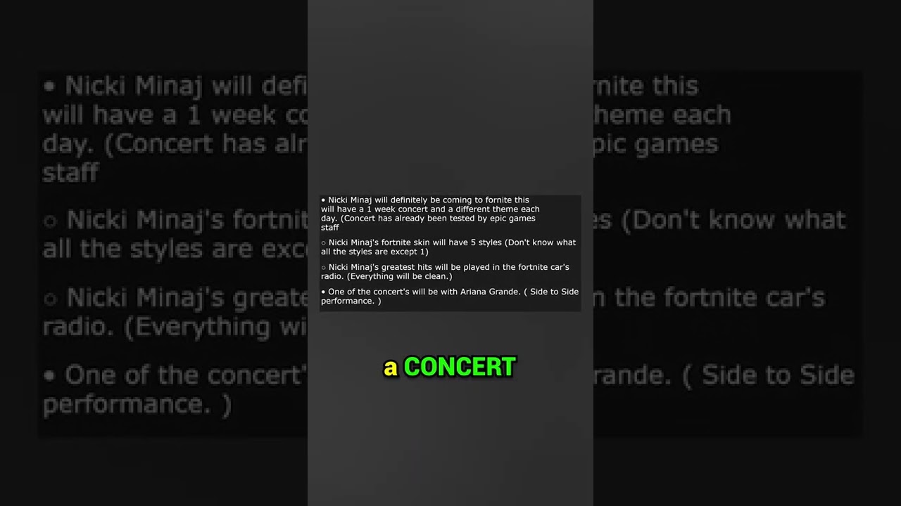 Nicki Minaj Coming To Fortnite #shorts #news #fortnite - YouTube