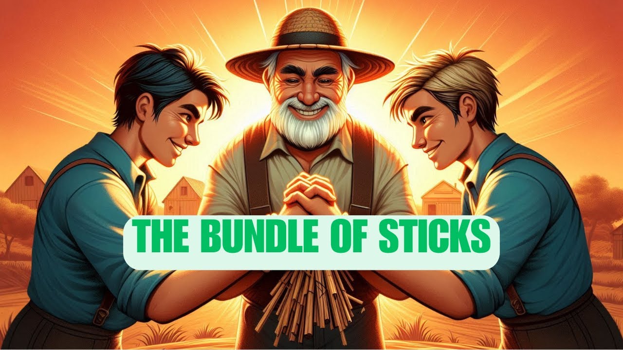 The Bundle of Sticks - A Powerful Story of Unity | Moral Story for Kids ...
