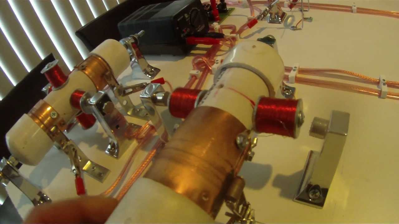 Homemade DC Electric Motor Science Project - YouTube
