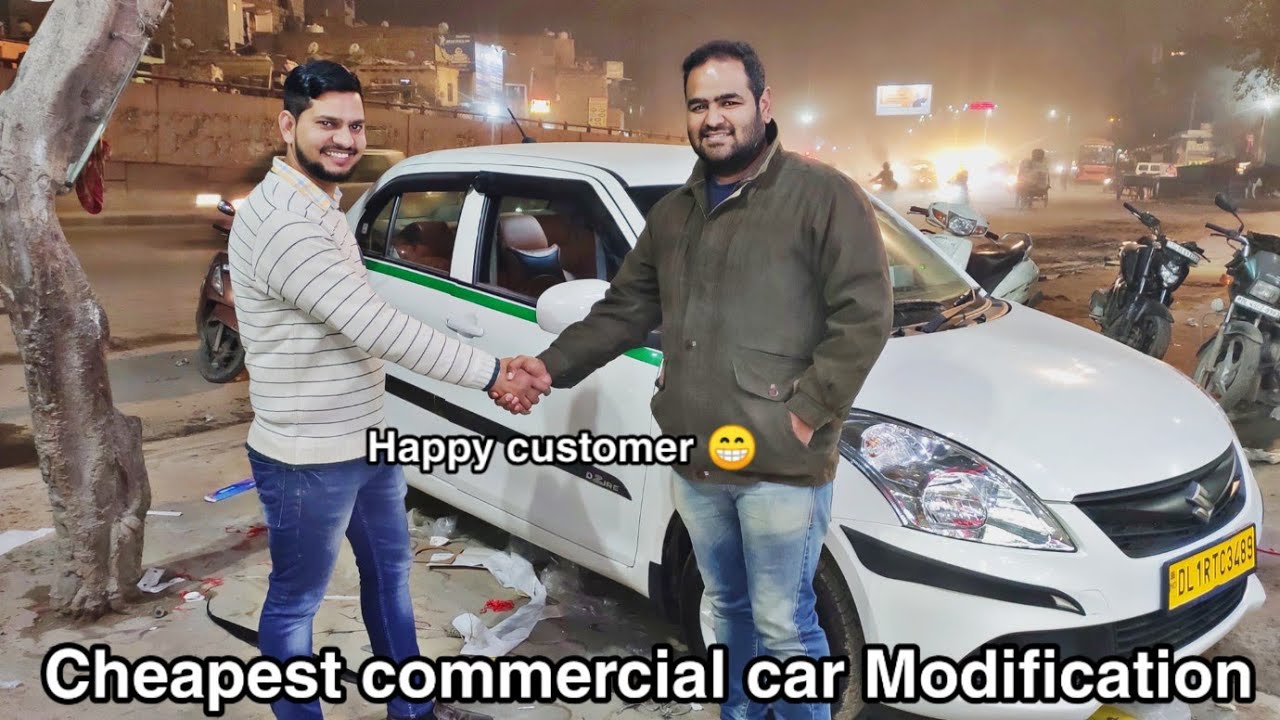 ️swift dzire Cheapest😱Modification @shanti automax Delhi . All accessories needed by Driver 😵 ...