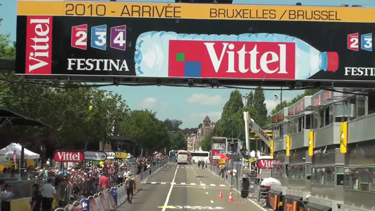 TDF Stage 1 Finish, Teamstream - YouTube