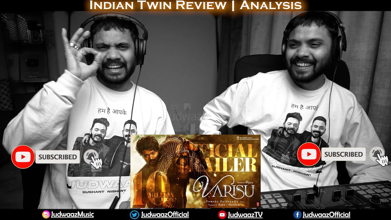 Varisu - Trailer | Thalapathy Vijay | Rashmika | Vamshi Paidipally ...